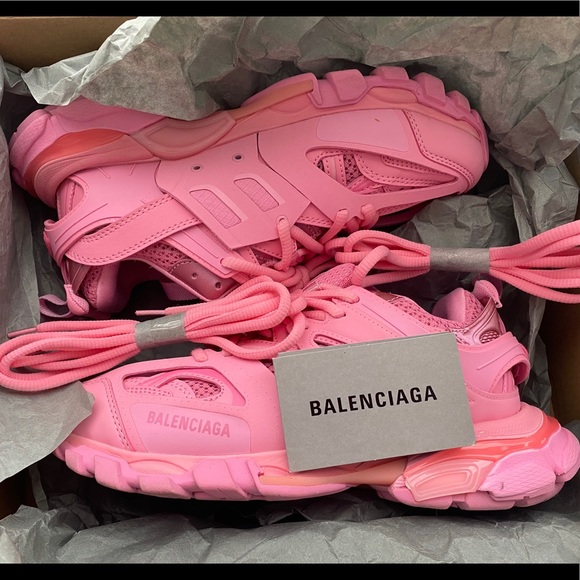 Balenciaga | Other | Balenciaga Track Runners Pink Size 9 | Poshmark